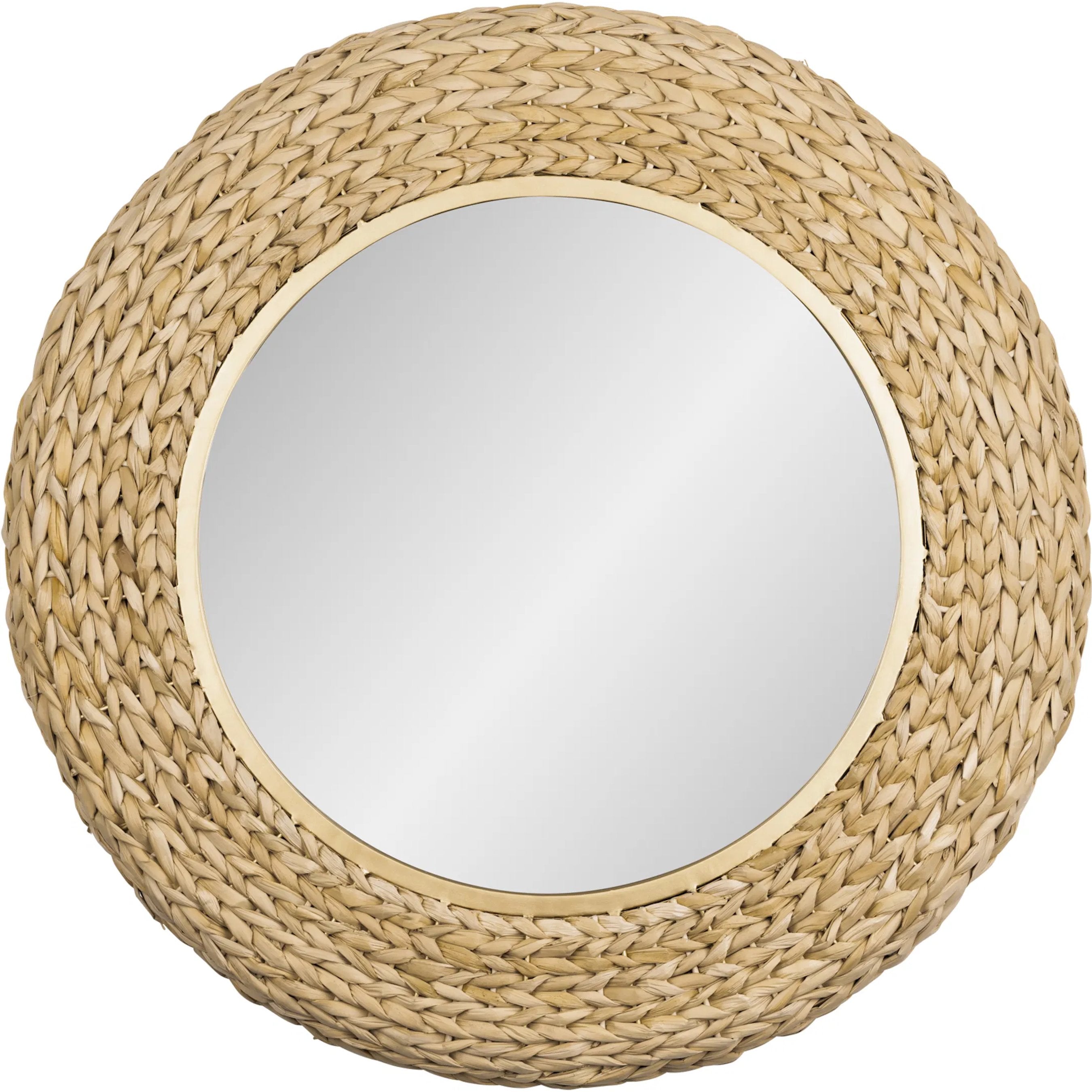Varaluz Athena Round Wall Mirror | HedgeApple