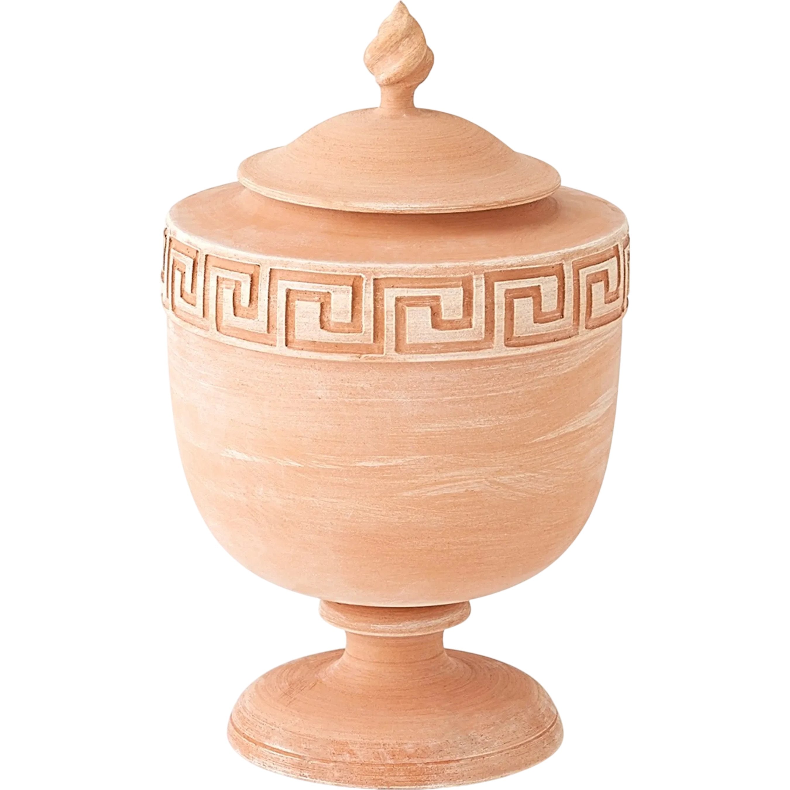 Global Views Villa Greek Key Urn | HedgeApple
