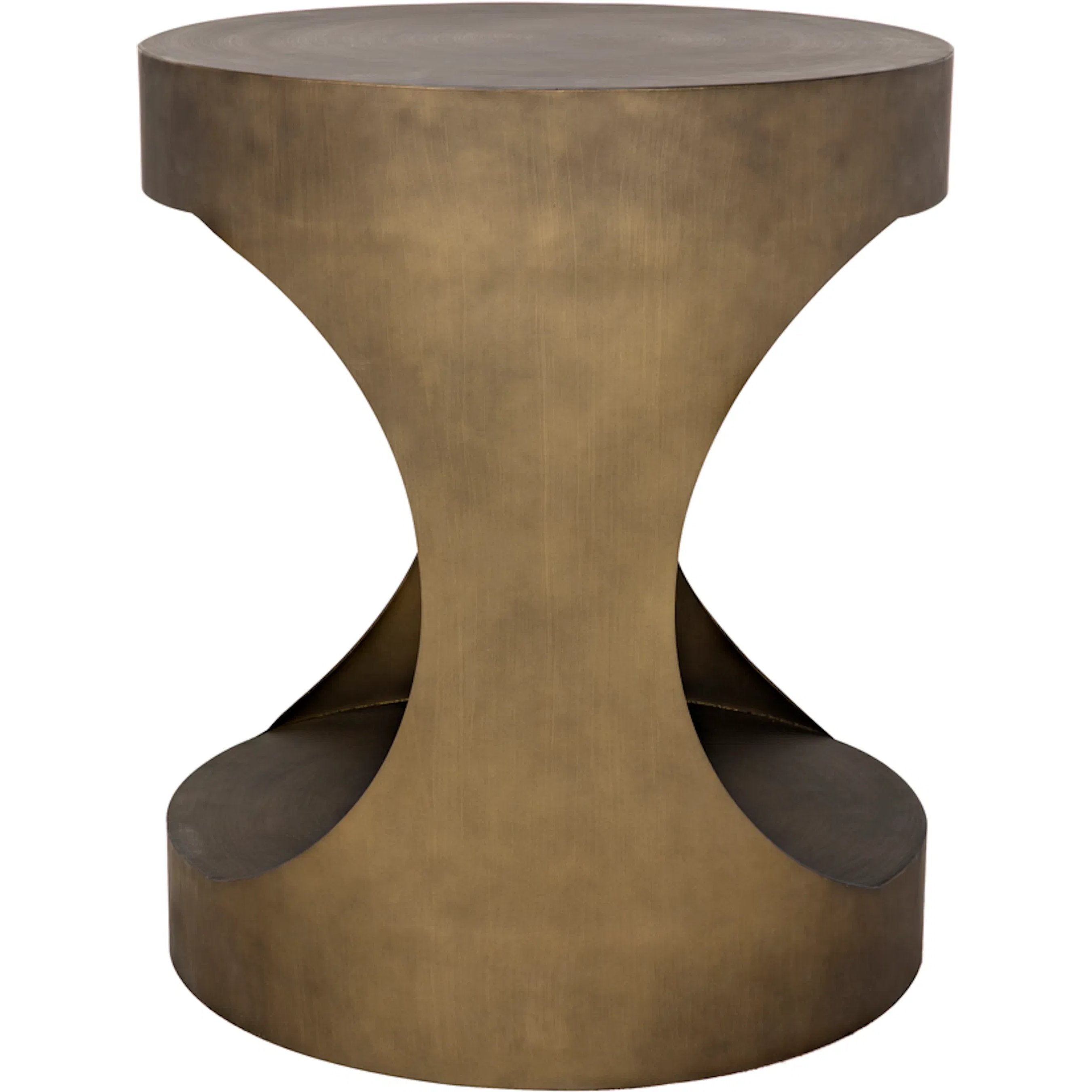 Noir Eclipse Round Side Table | HedgeApple