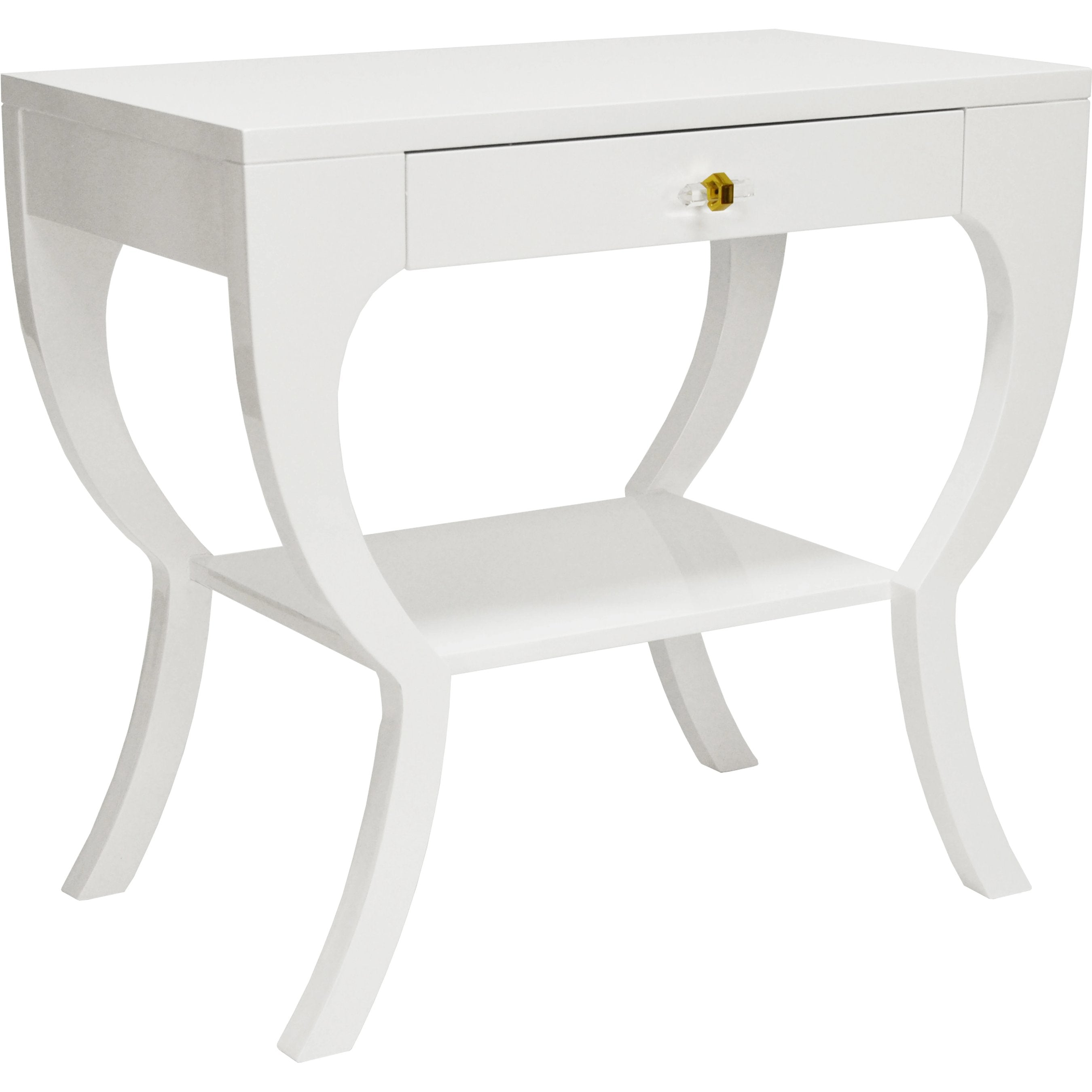 Worlds Away Sonya Curvy Side Table | HedgeApple