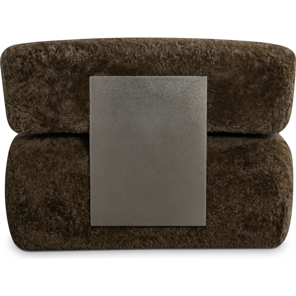 Bernhardt Paley Shearling Swivel Chair | HedgeApple