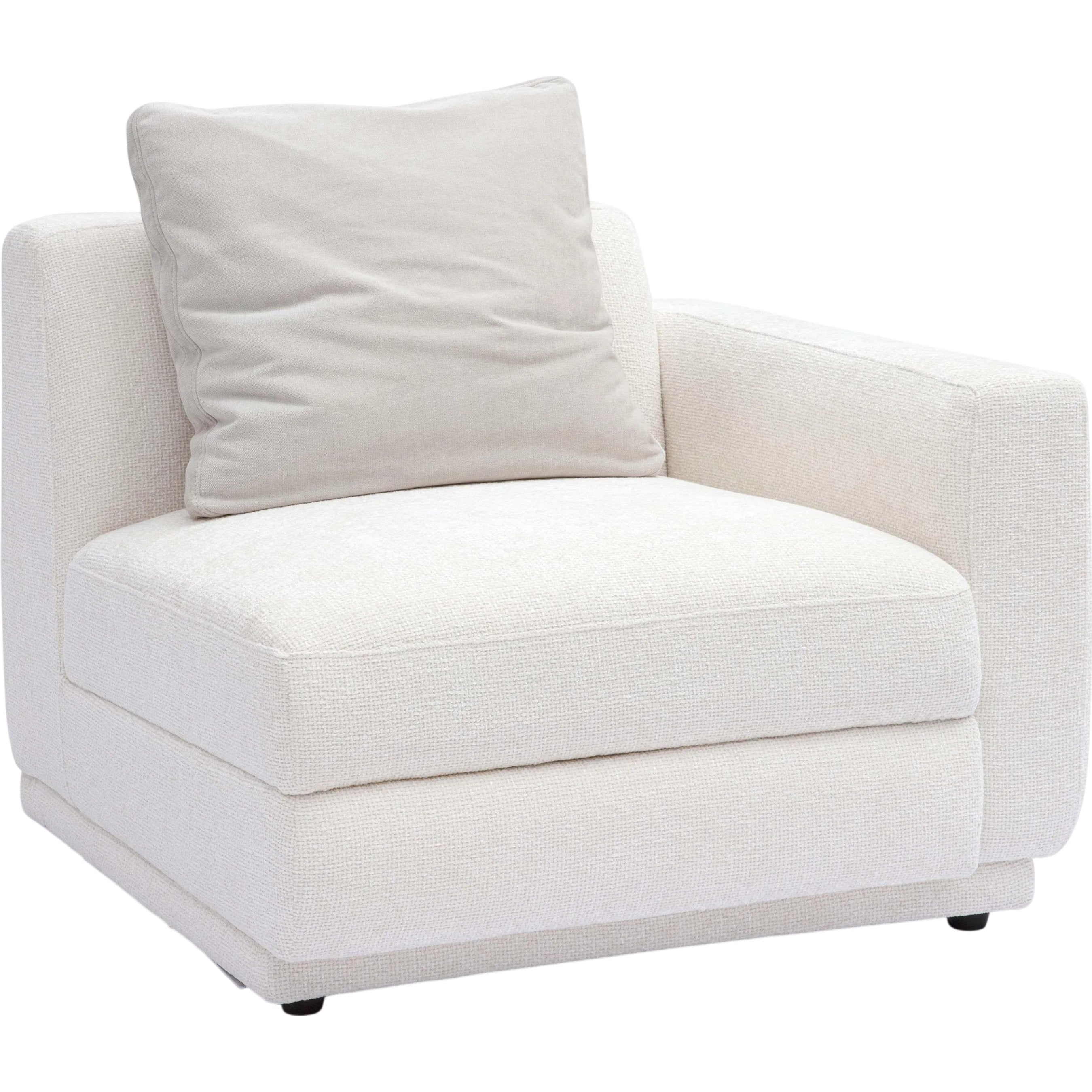 TOV Furniture Perry Chenille Modular RAF Corner Chair | HedgeApple